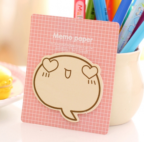 Cute Japanese Sticky Notes Sticky Note Pad Bookmark Memo Index Tab Page ...