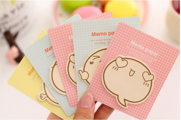 Cute Japanese Sticky Notes Sticky Note Pad Bookmark Memo Index Tab Page ...