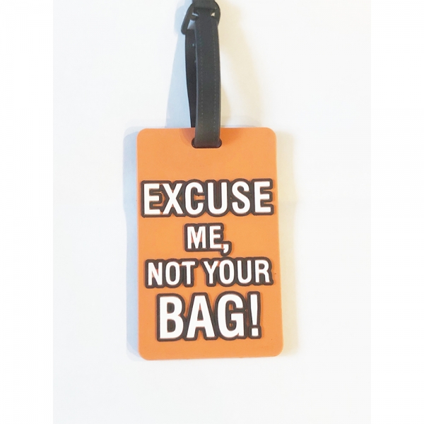 Funky Airport Travel Bag Warning Message Fashion Luggage Tags Holiday ...